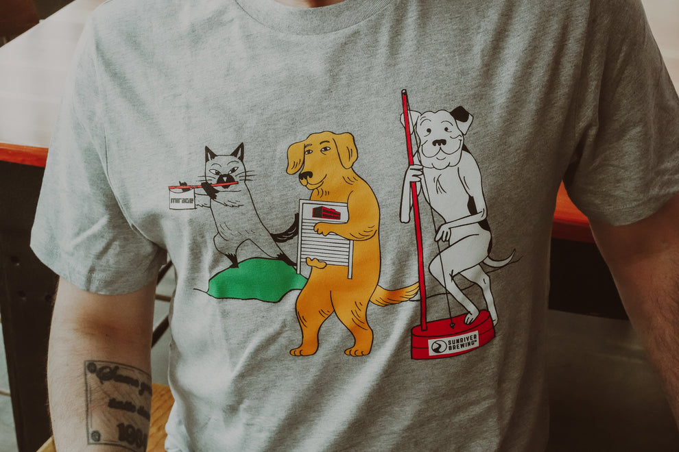 Homeward Band Tee : 3-Way (2025) – Fort George Brewery